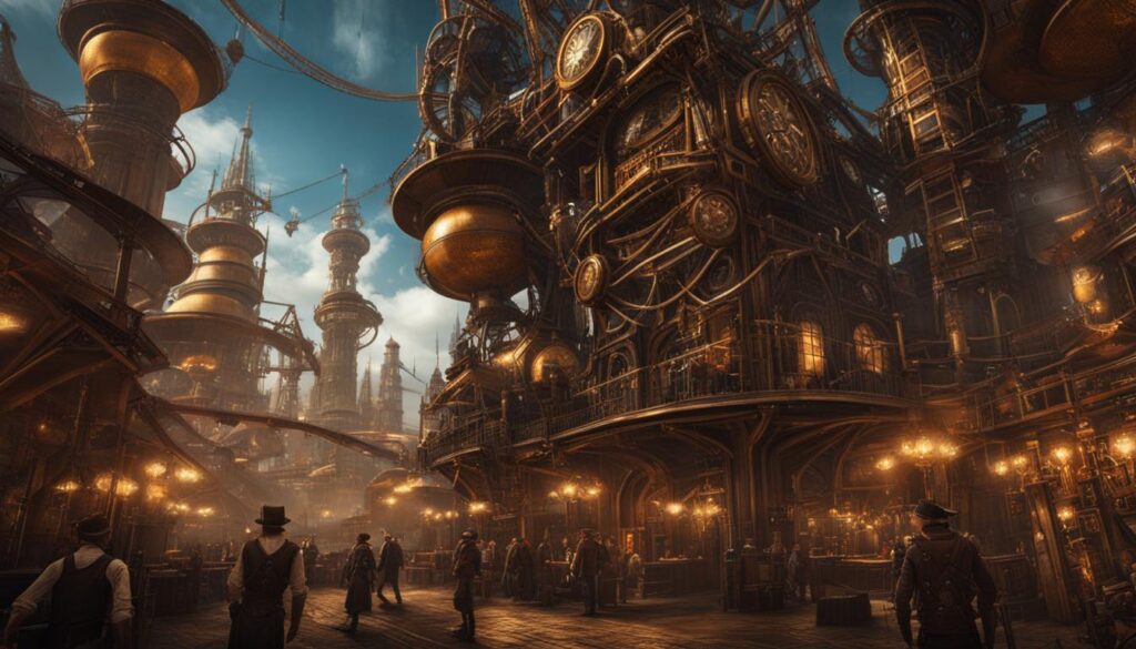 Steampunk Realms in VR and AR: Immersive Experiences - Steam Punk Engine