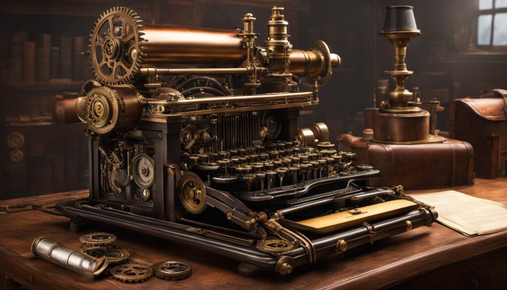 Classic Technology with Steampunk Modifications - Steam Punk Engine