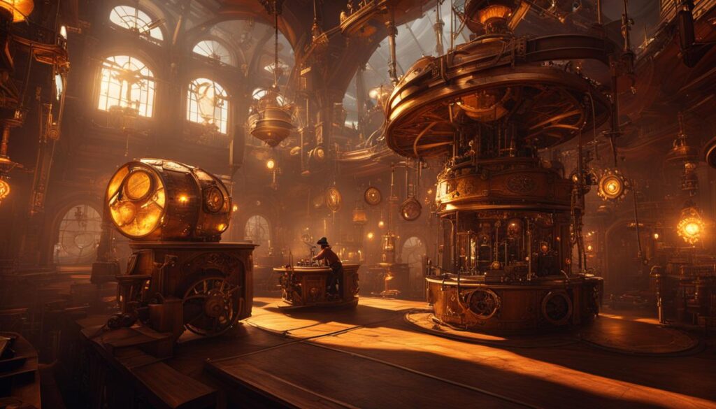 Interactive Steampunk Experiences in VR Arcades - Steam Punk Engine