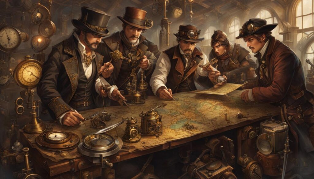 Role-Playing in Diverse Steampunk Universes - Steam Punk Engine