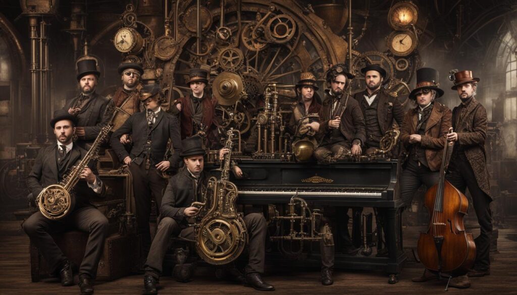 Top Steampunk Music Bands and Albums You Should Know - Steam Punk Engine