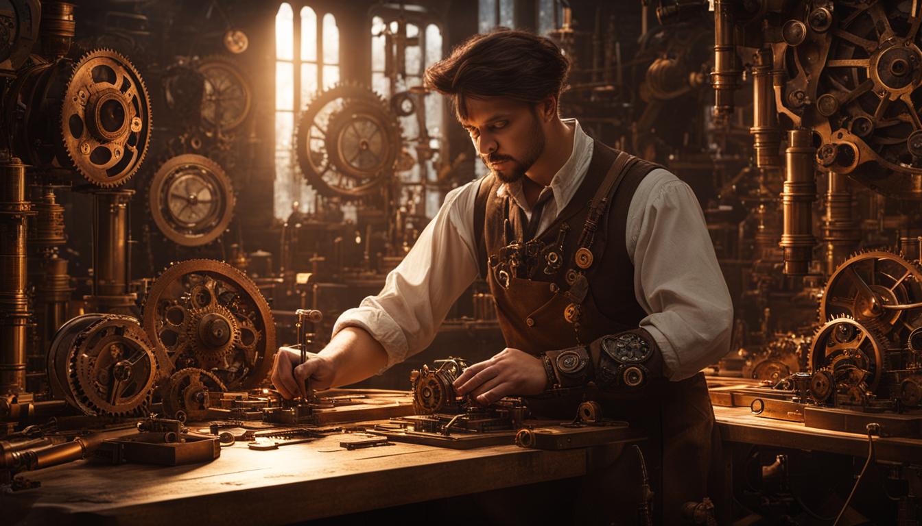 Classic Technology with Steampunk Modifications - Steam Punk Engine