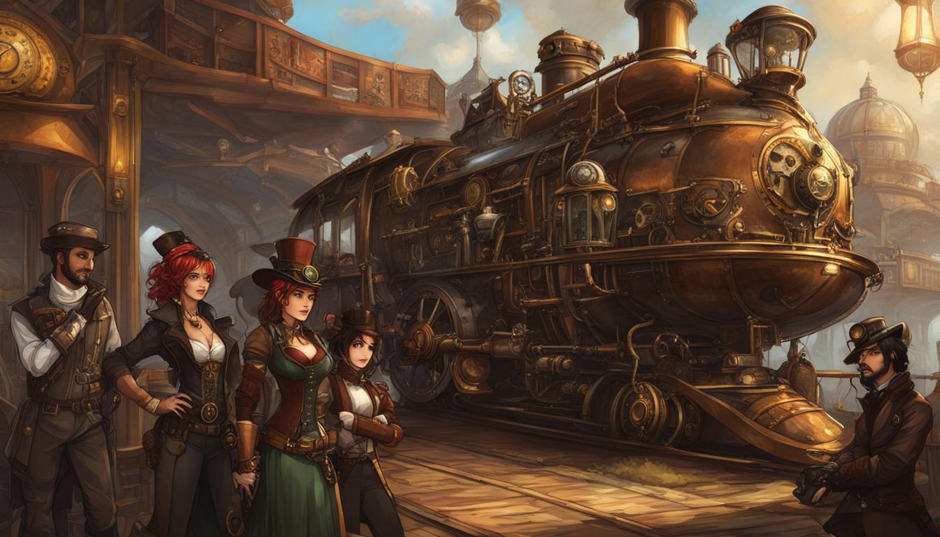 Role-Playing in Diverse Steampunk Universes - Steam Punk Engine
