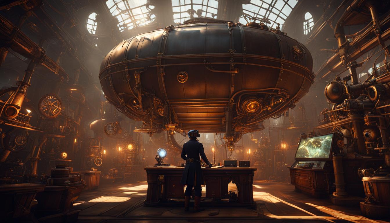 Immersive Steampunk Adventures in Virtual Reality - Steam Punk Engine