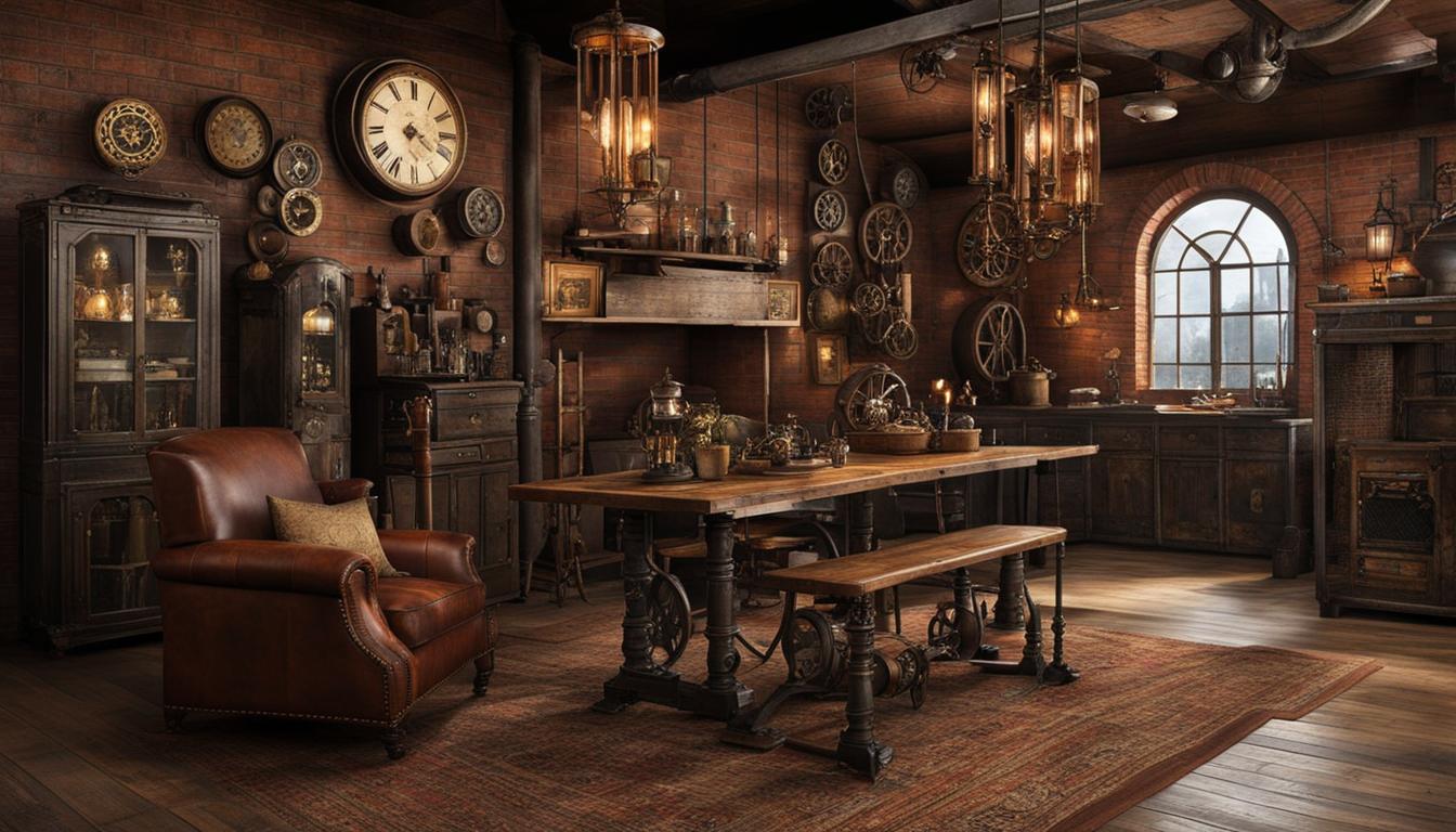 Creative Ideas for Steampunk Home Decor - Steam Punk Engine