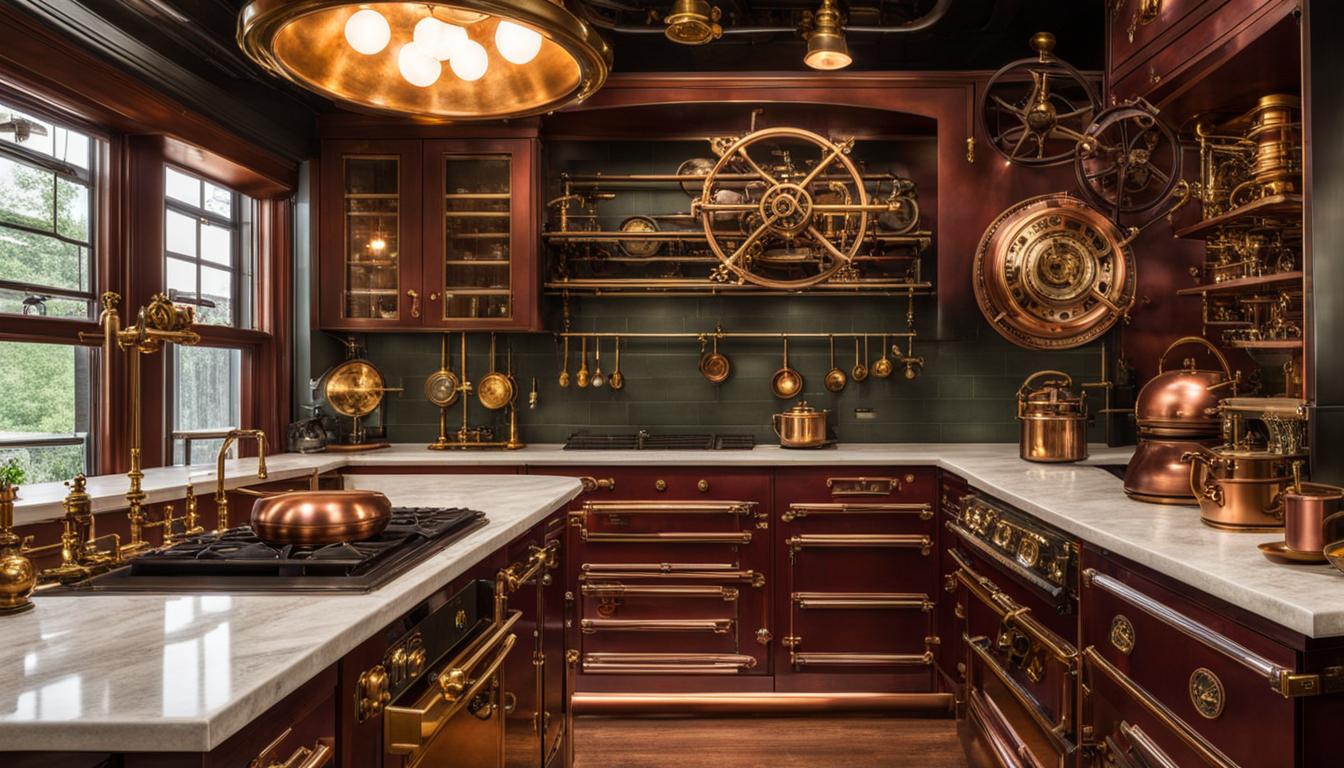 Designing a Steampunk-Inspired Kitchen: Tips and Ideas - Steam Punk Engine