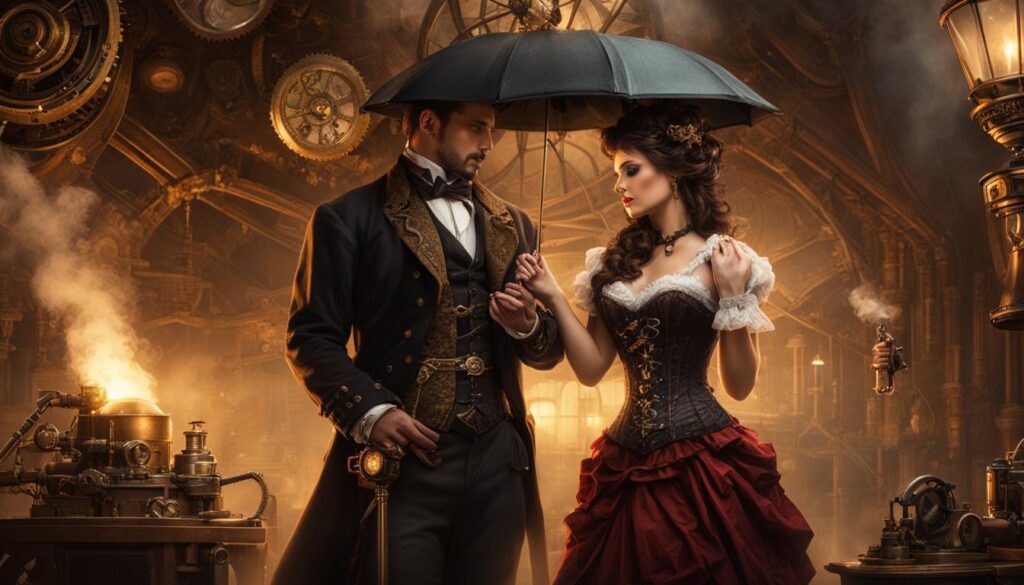 The Romance and Passion in Steampunk Tales Explored - Steam Punk Engine