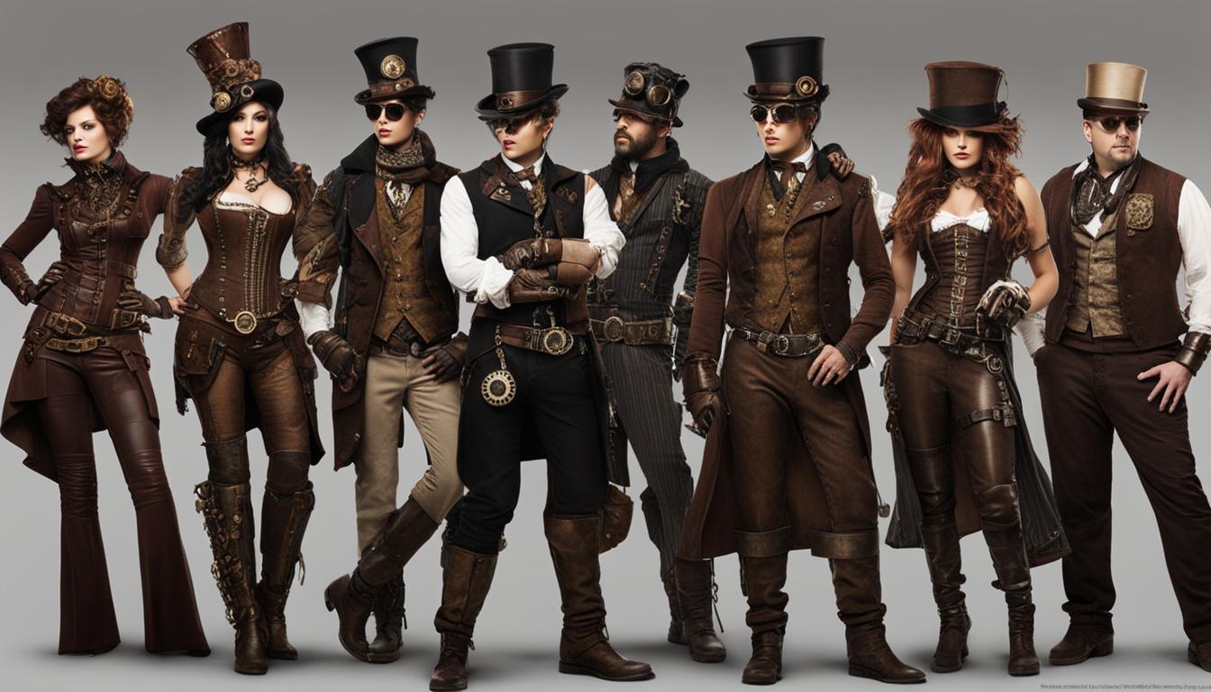 Steampunk Fashion Tips for Diverse Body Types - Steam Punk Engine