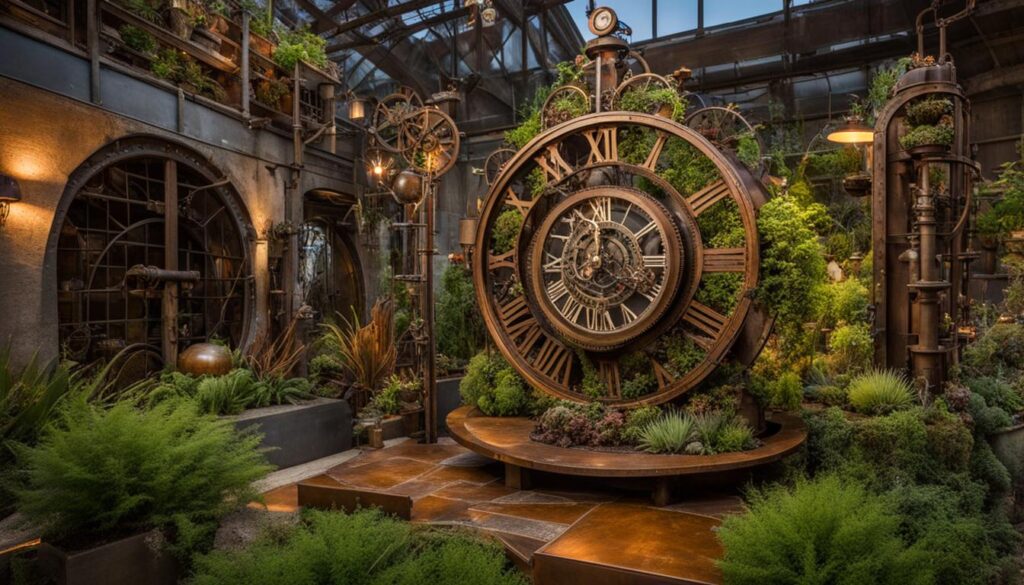 Steampunk-Inspired Gardening and Outdoor Design Tips - Steam Punk Engine