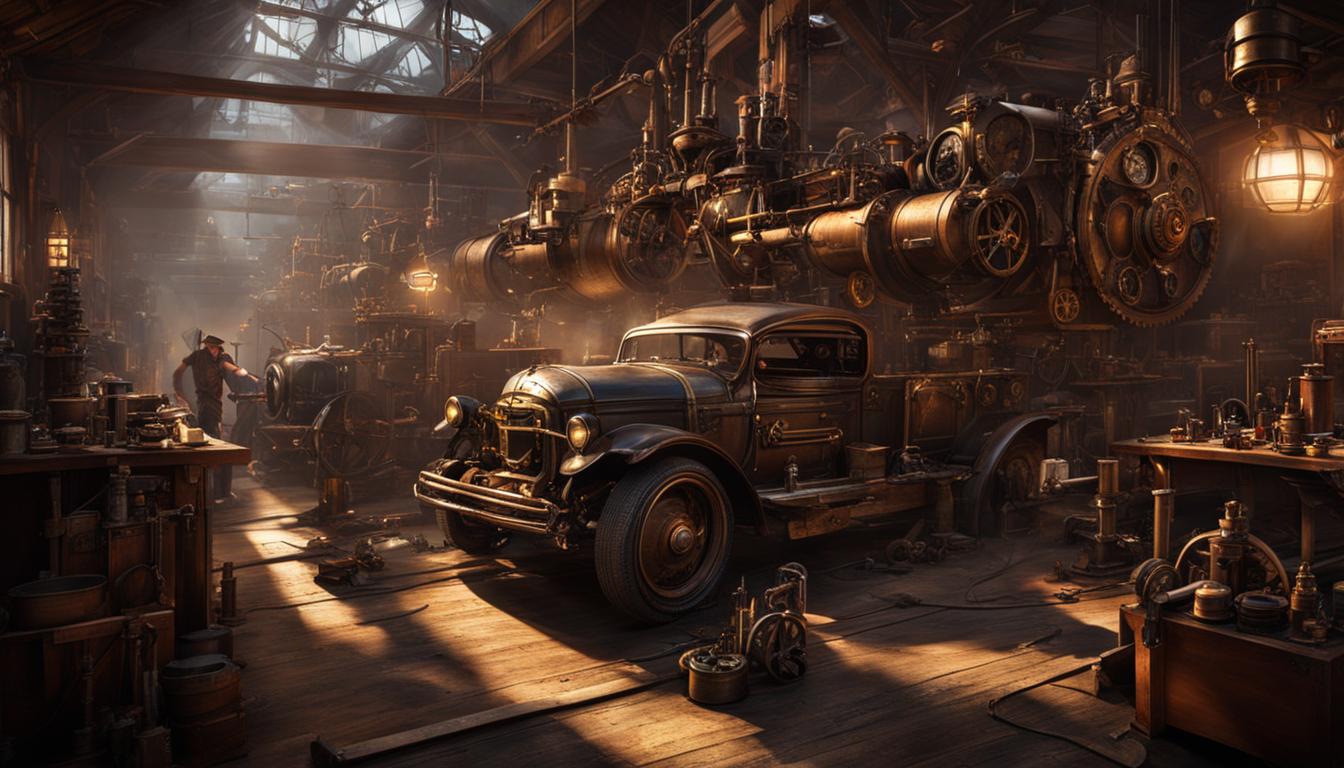 Creating Steampunk Vehicles and Transportation - Steam Punk Engine