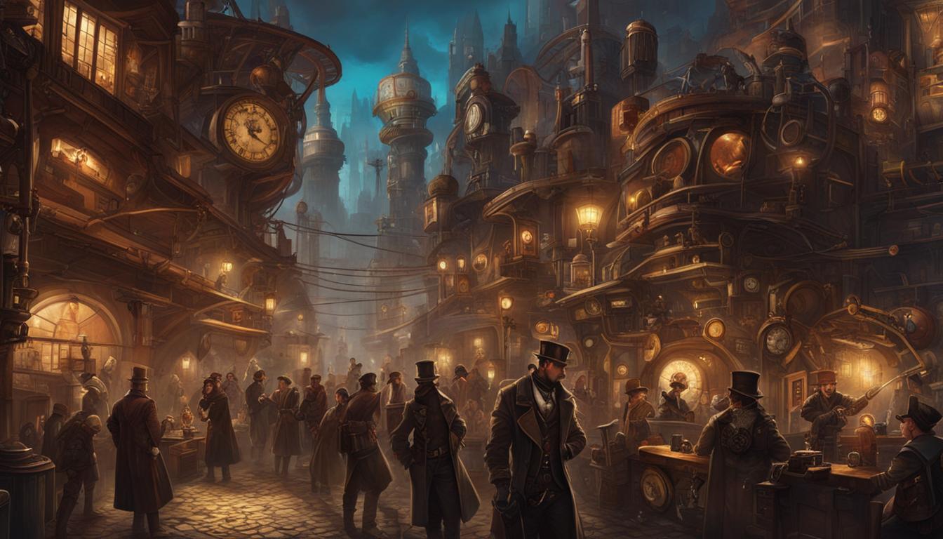 Engaging in the World of Steampunk MMORPGs - Steam Punk Engine