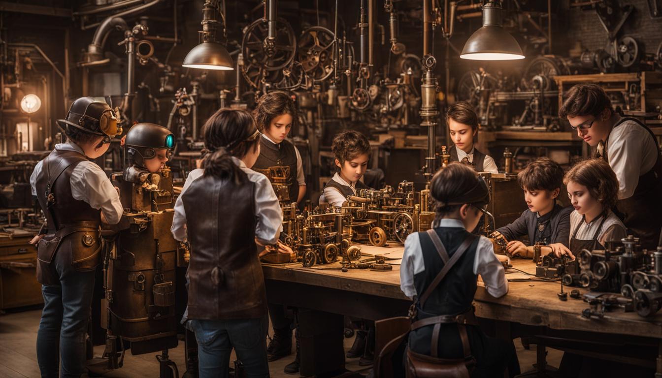 Steampunk Workshops and Camps for Young Enthusiasts - Steam Punk Engine