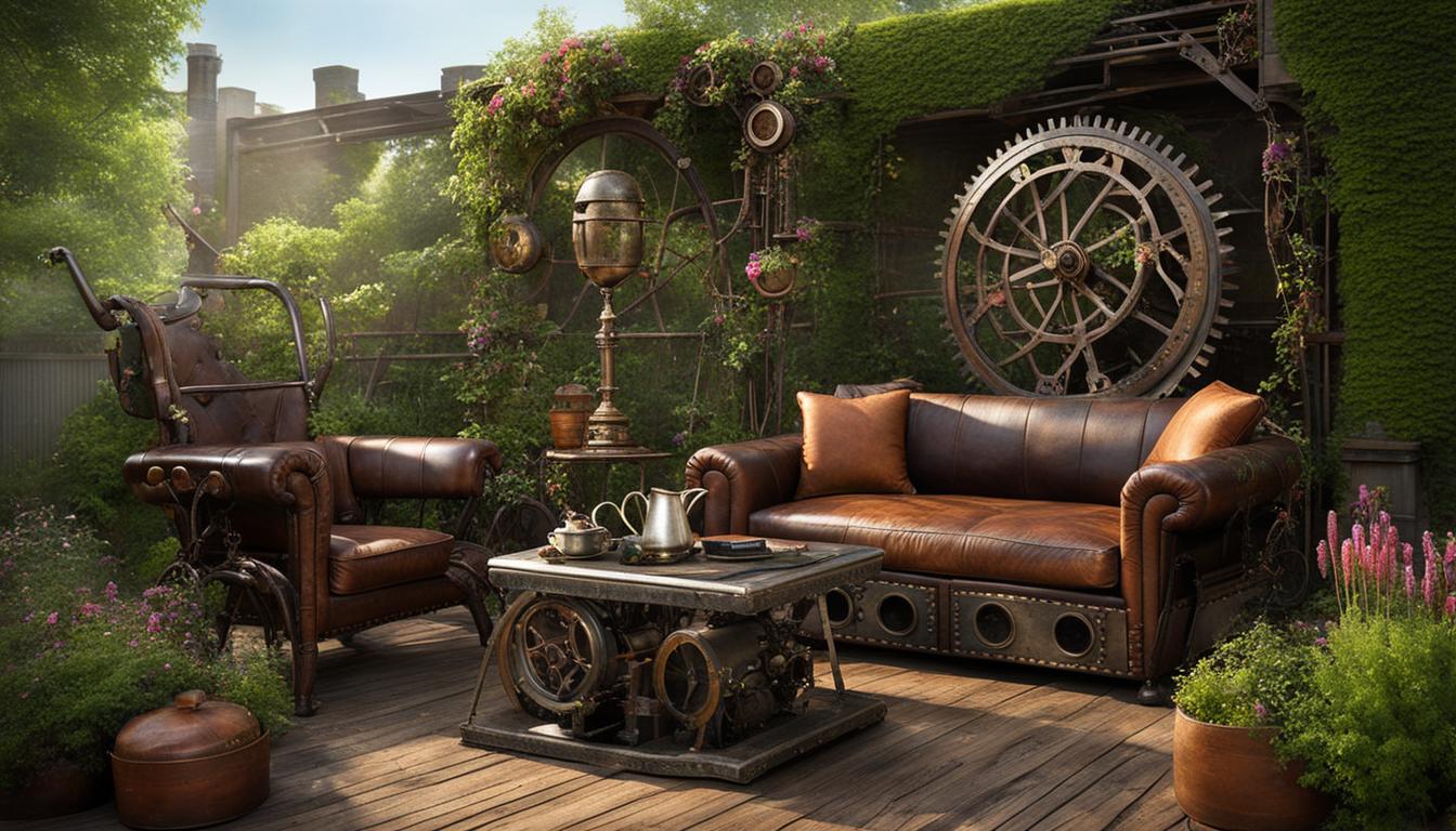 Adding Steampunk Elements to Garden and Outdoor Spaces - Steam Punk Engine