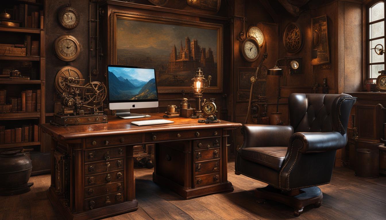 Personalize Your Workspace with Steampunk Style - Steam Punk Engine