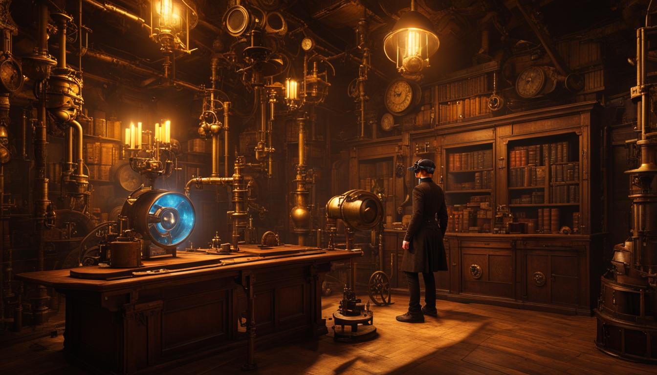 Expanding the Steampunk Universe in Virtual Reality - Steam Punk Engine